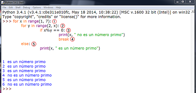 APRENDER A PROGRAMAR CON PYTHON: BUCLE FOR/IN