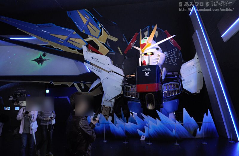 GUNDAM GUY: 1:1 Scale Strike Freedom Gundam Bust On Display - Detail ...