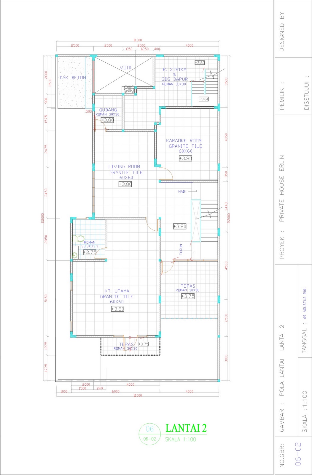 Freelance Drafter & Design: Gambar Kerja Rumah Tinggal 3 Lantai Freelance Drafter & Design: Gambar Kerja Rumah Tinggal 3 Lantai