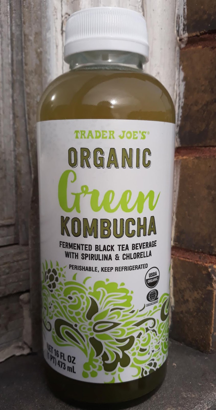 What's Good at Trader Joe's?: Trader Joe's Organic Green Kombucha