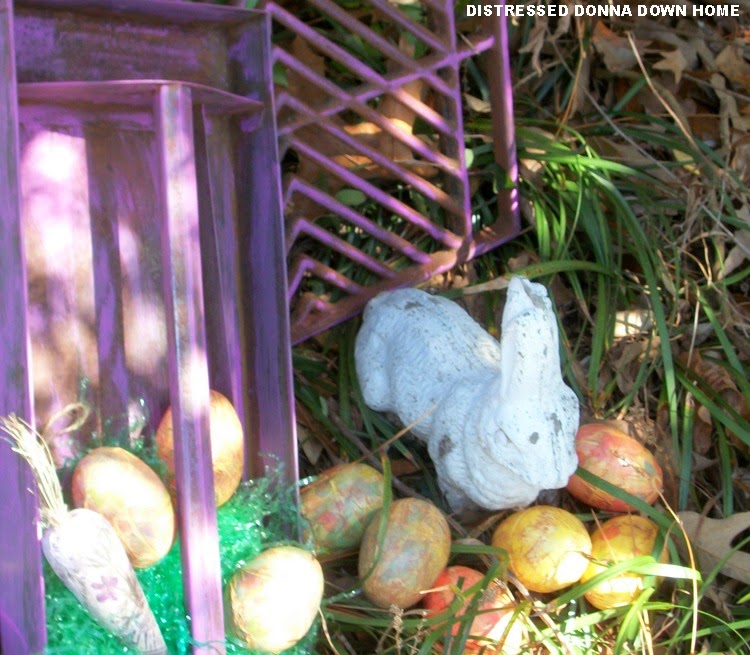 Distressed Donna Down Home: Rust and Radiant Orchid