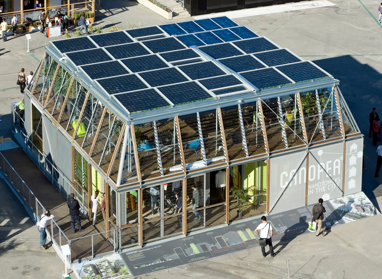 Canopea: Solar Energy Modular House with 10 kW Solar Panels: Prefab ...