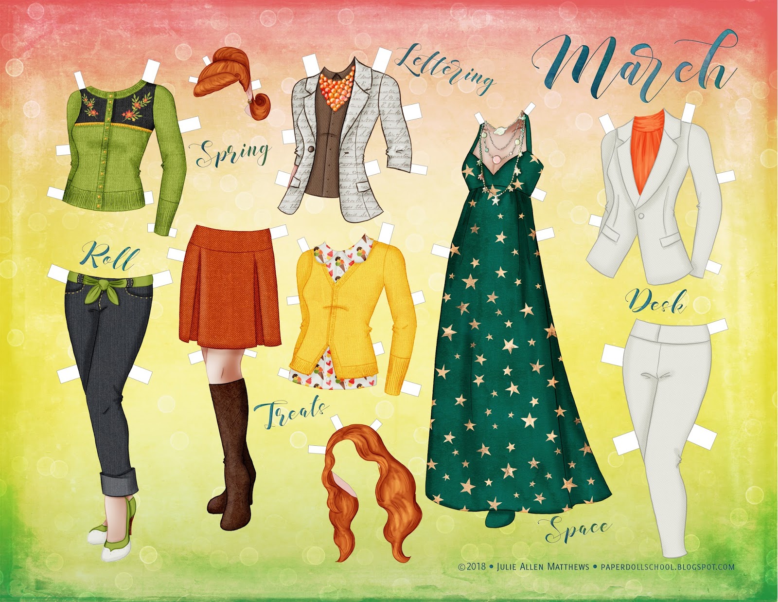 Paper Doll School at Angus Muir blog