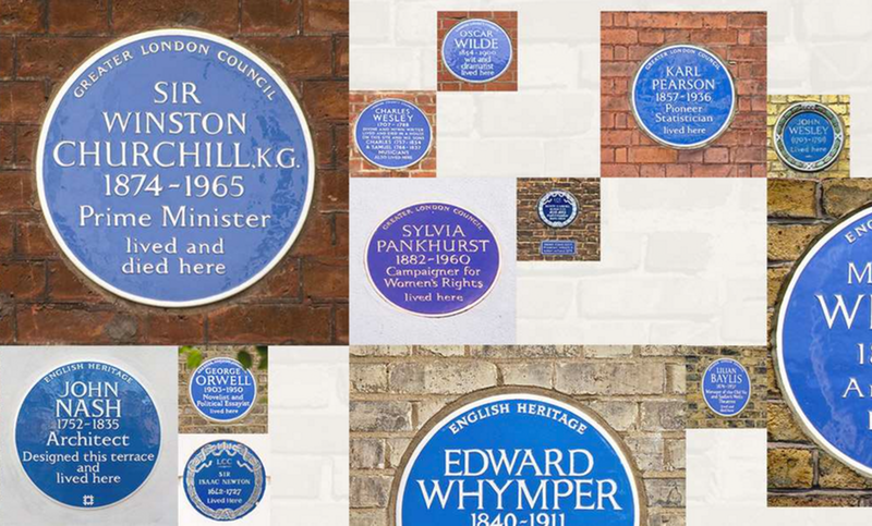 Interactive Map Of London's Blue Plaques