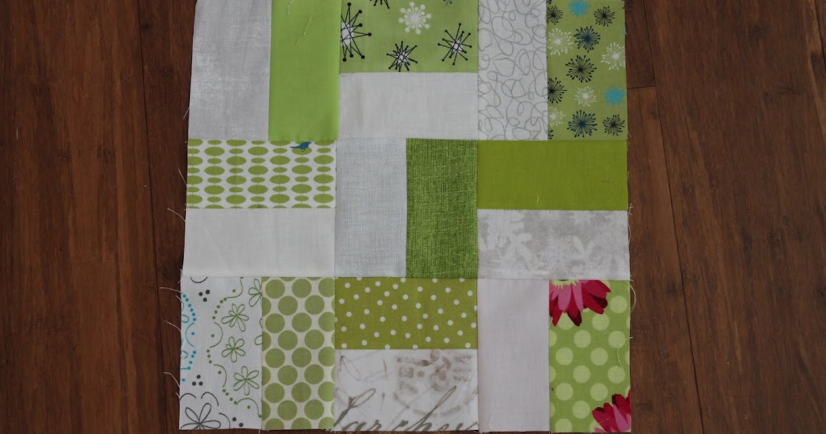 Quilting is more fun than Housework...: Oh Scrap! : Green Blocks