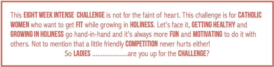 Fit and Holy 8 Week Challenge: Point System