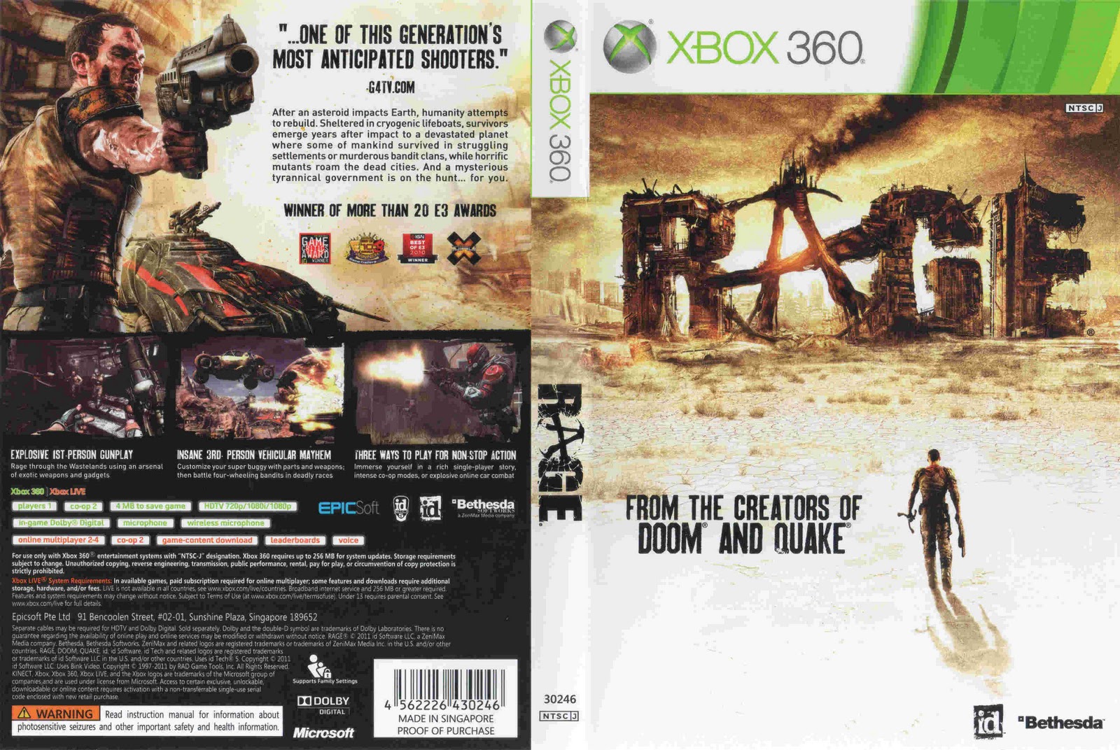 Rage – XBOX 360 | Geee