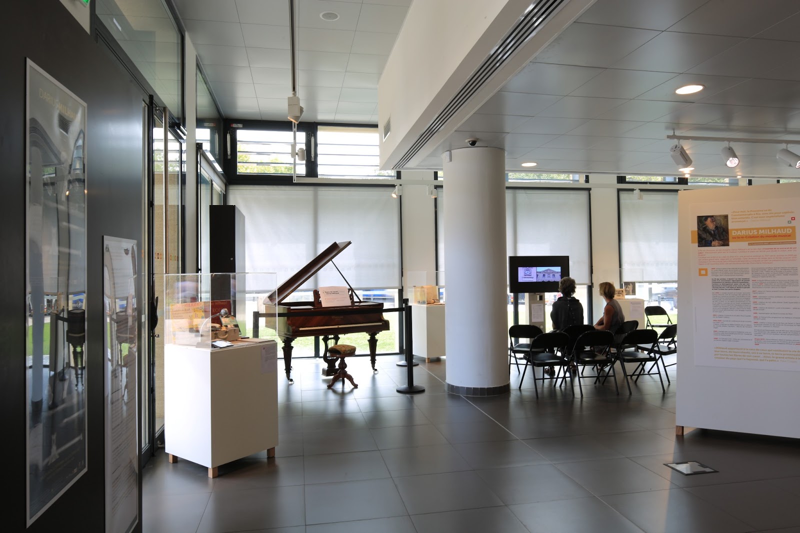 Les amis de Darius Milhaud: Photographies de l'exposition par Christian ...