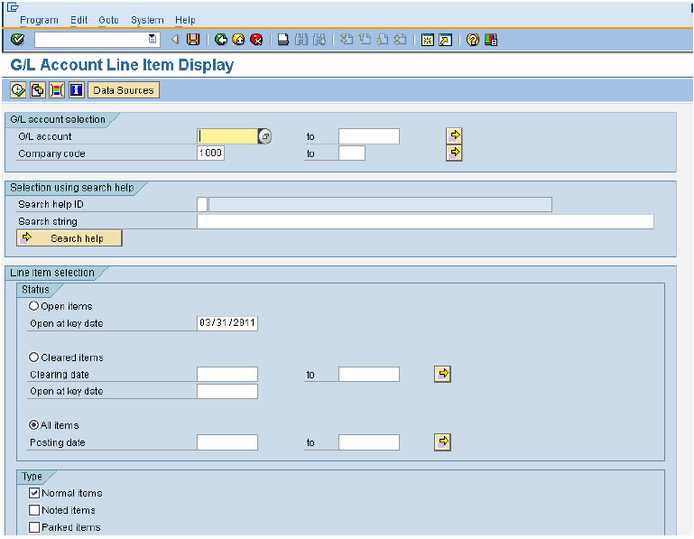 SAP All In One - Fast Start: Adding New Column in T-Code: FBL3N and FAGLL03