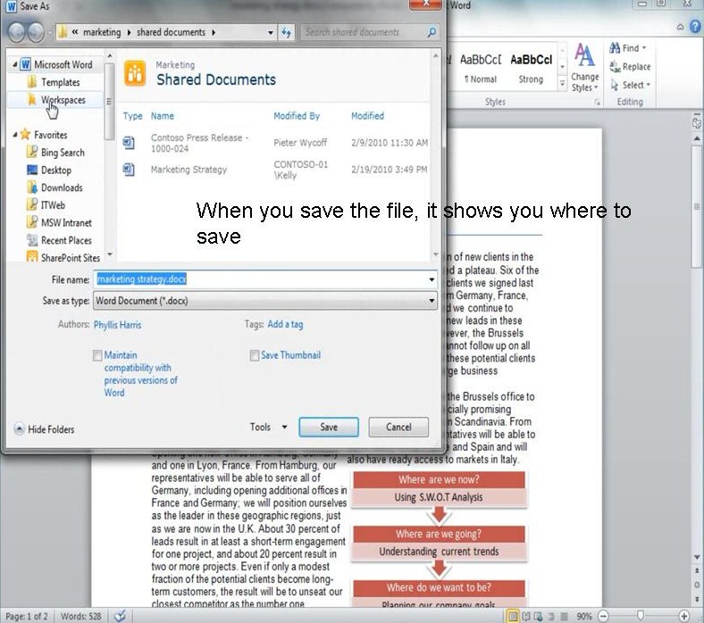 Synchronize SharePoint 2010 features: Synchronize SharePoint content with SharePoint Workspace