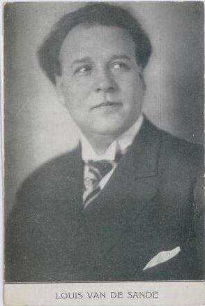 FORGOTTEN OPERA SINGERS : Louis van de Sande (Baritone) (Tilburg ...