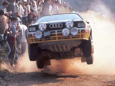Historic Rally & Classic Race Cars: Rally Jump