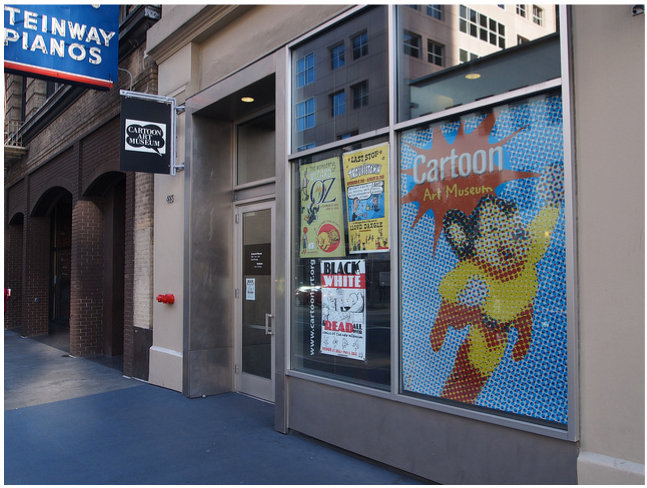 Ollie & Quentin Comic: O&Q @ The Cartoon Art Museum, San Francisco