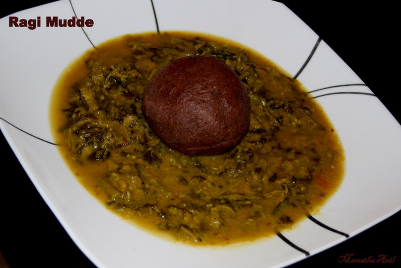 Bhakshya Bhojana: Ragi Mudde/Finger Millet Ball