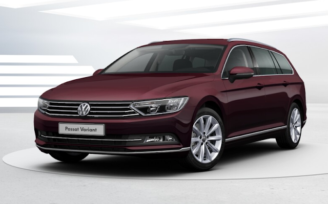 Volkswagen Passat VIII SW (2014 à 2016) - Couleurs