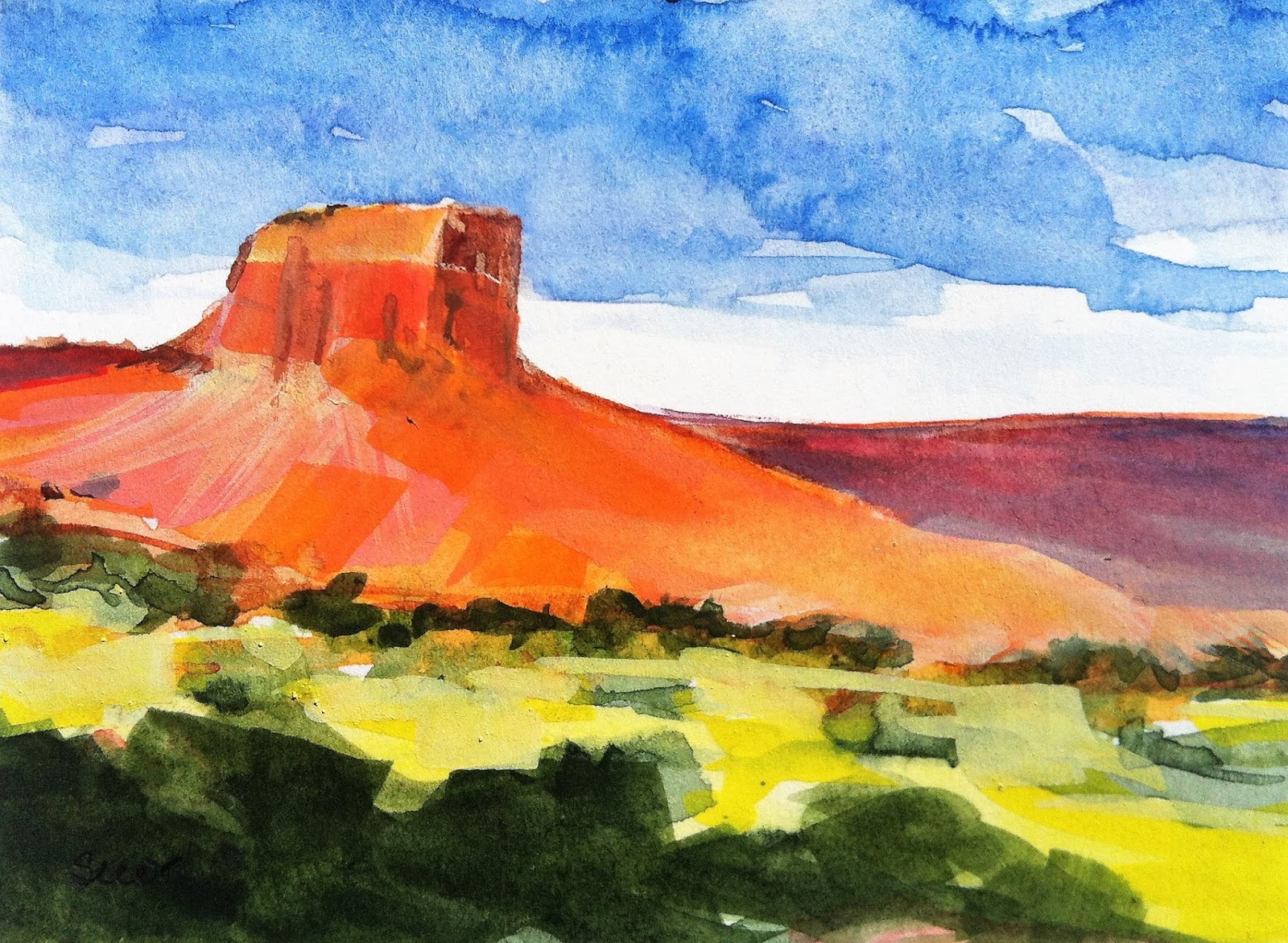 Deborah Secor: Watermedia