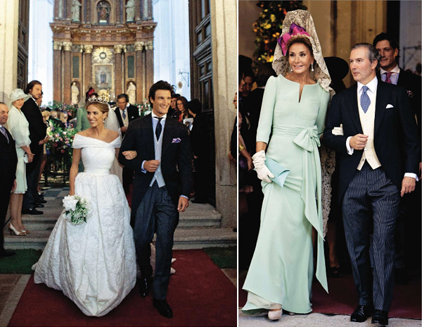Wedding of Rafael Medina, duke of Feria and Laura Vecino - Red Carpet ...
