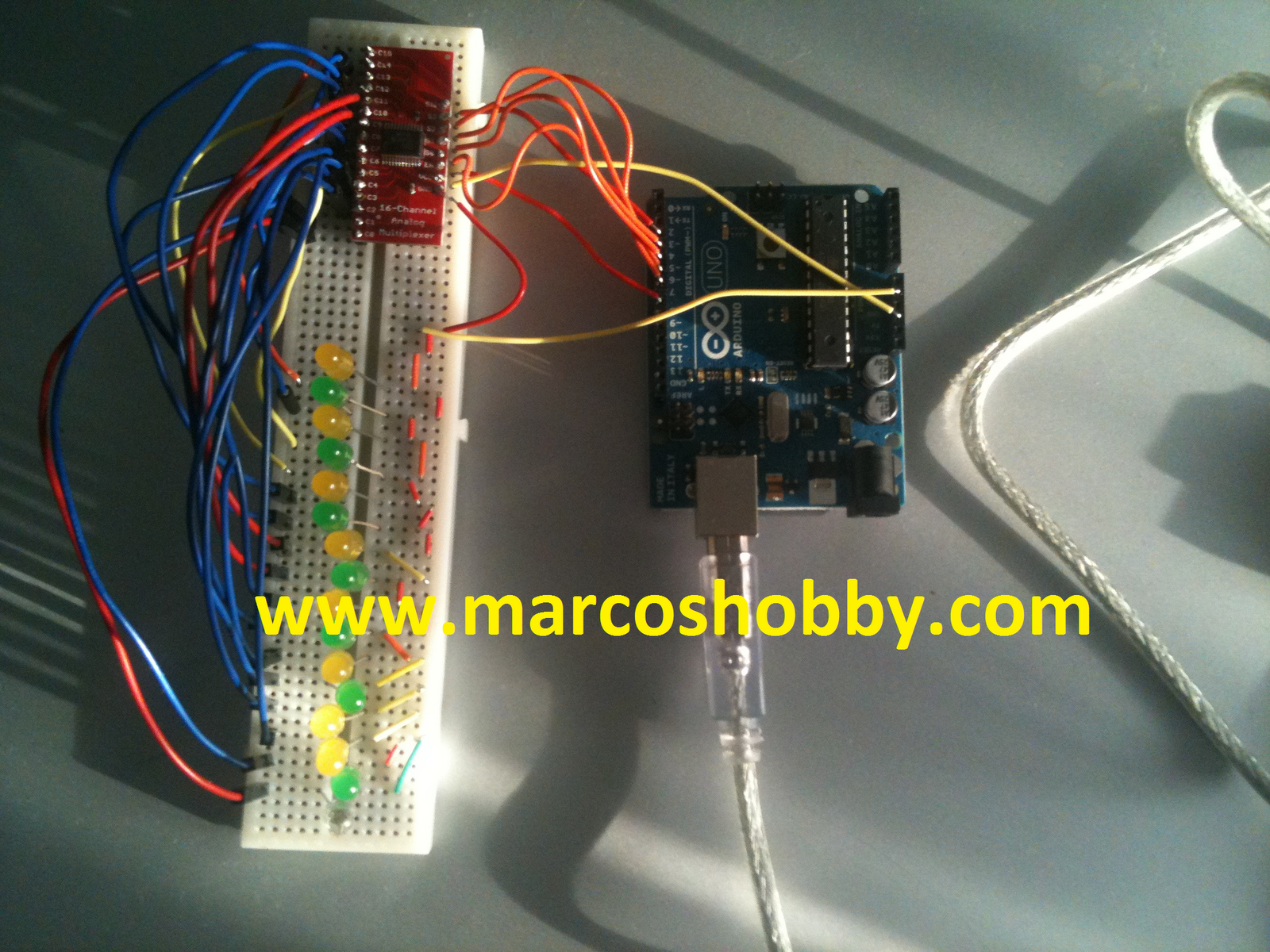 Arduino Projects 1 Arduino Multiplexer Demultiplexer