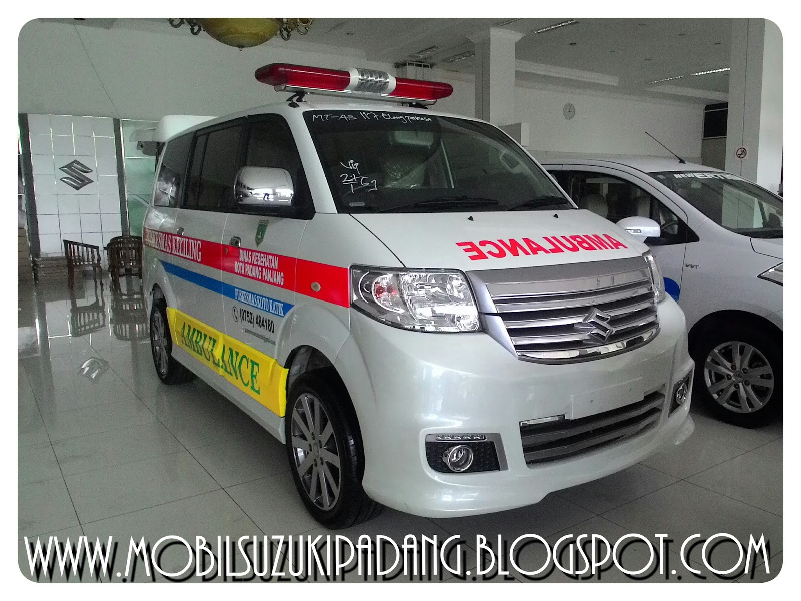 MOBIL SUZUKI PADANG: SUZUKI APV AMBULANCE PADANG