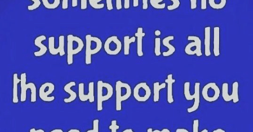 NO Support - InspiredByNicole