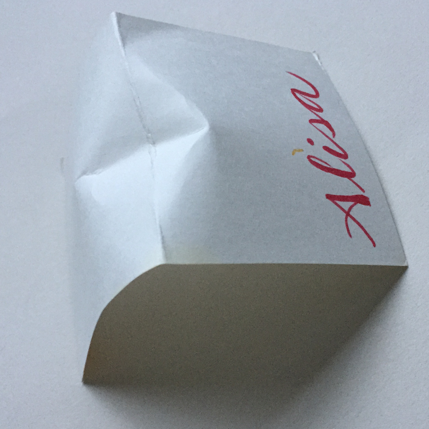 It's a Movable Card: Flat Folded Paper Puppet