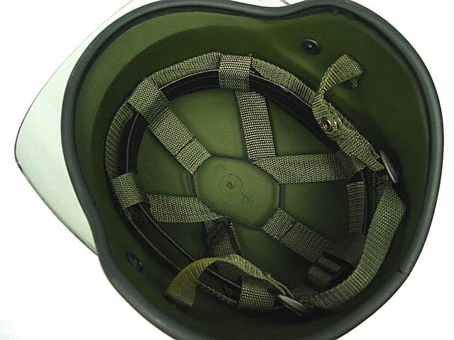 AirShop-Gun: M88 PASGT Réplique casque Visière OD