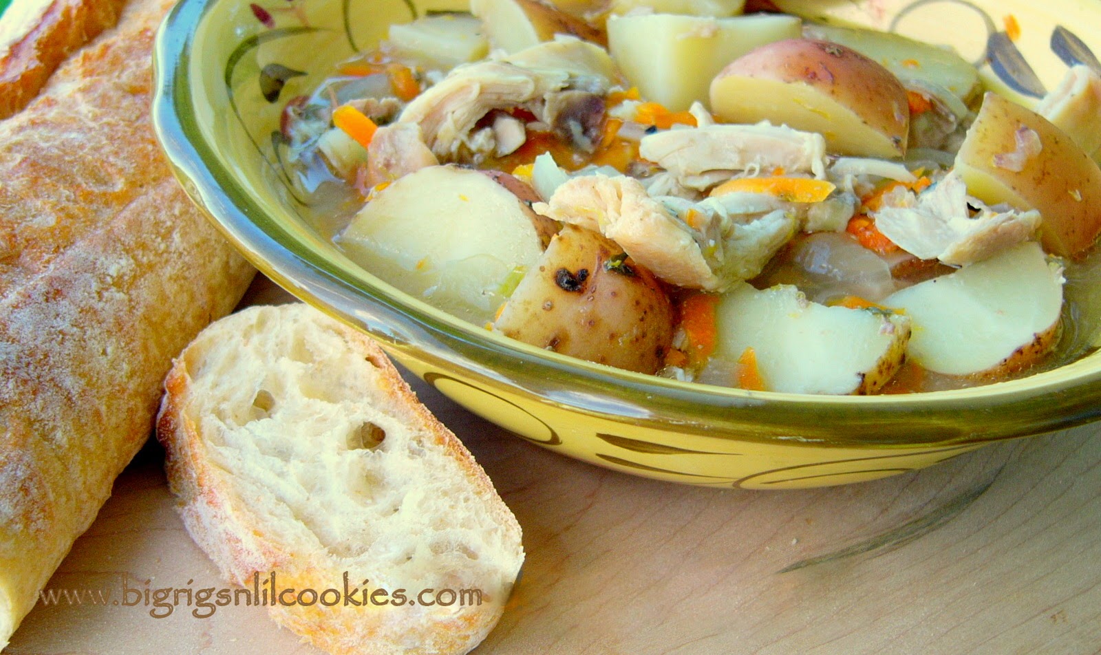 Big Rigs 'n Lil' Cookies: Lemon Thyme Chicken Stew