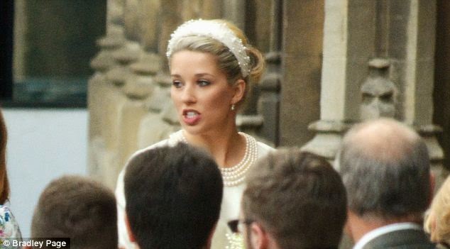 Red Carpet Wedding: Alexander Fellowes and Alexandra Finlay - Red ...