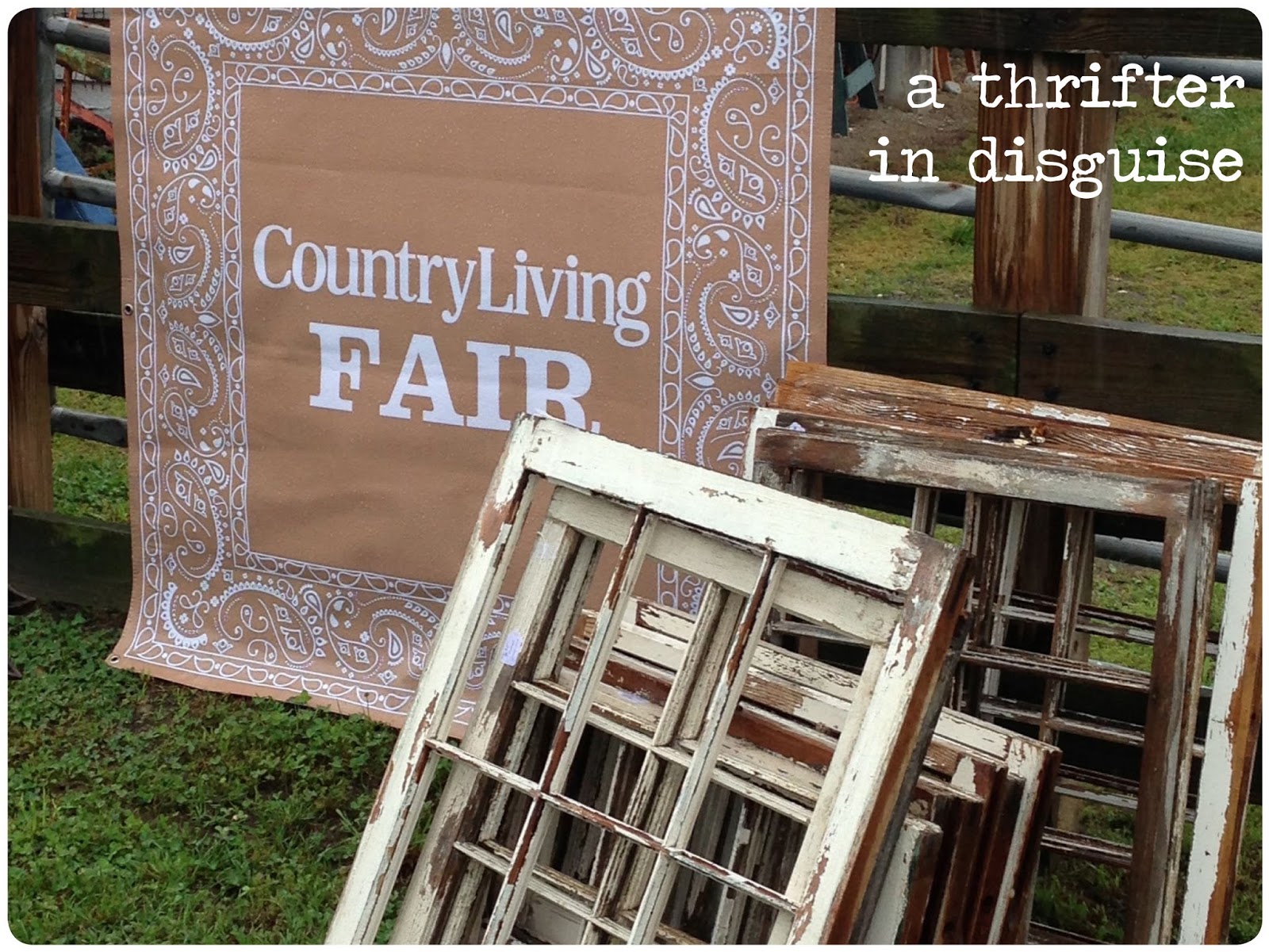 A Thrifter in Disguise: Country Living Fair