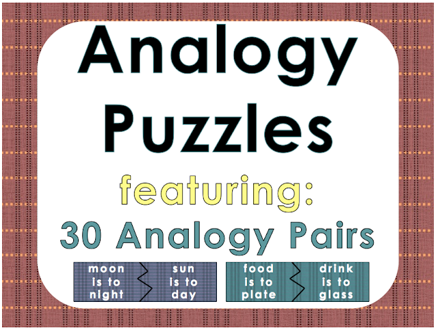 Analogy Pictures For Kids