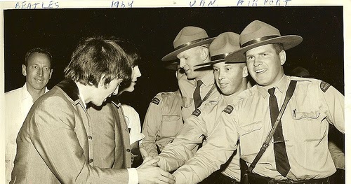 Meet the Beatles for Real: Beatles and Vancouver police