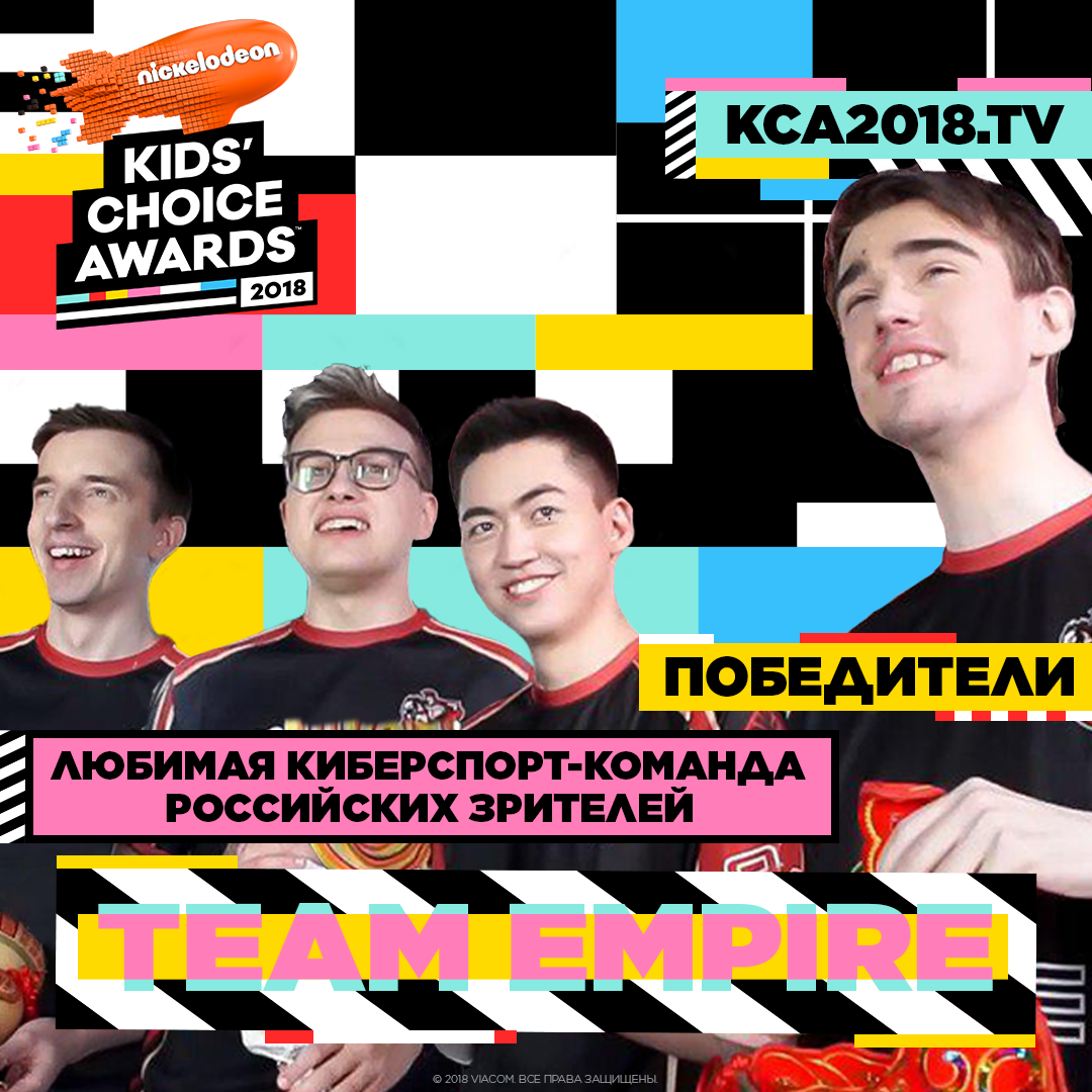 NickALive!: Russian Favourites Win Big In Nickelodeon Russia's '2018 ...