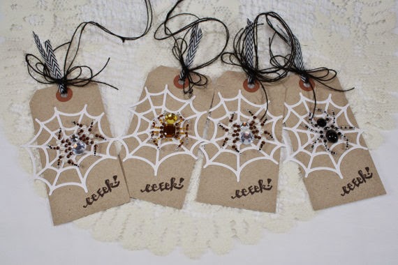 Endless Inkabilities: Creepy Spider Tags...