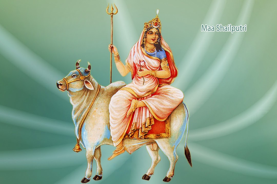 Maa Shailputri Upasana on the First Day of Navaratri