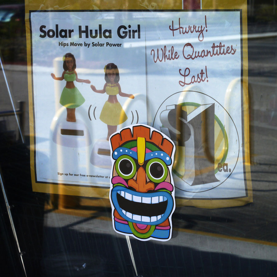 North Florida Pictures: Solar Hula Girl, Jax Beach
