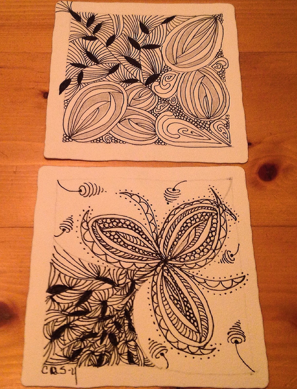 Tickled To Tangle: October 2014