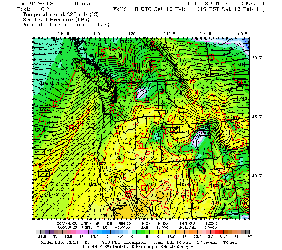 Cliff Mass Weather Blog: Wild Winds