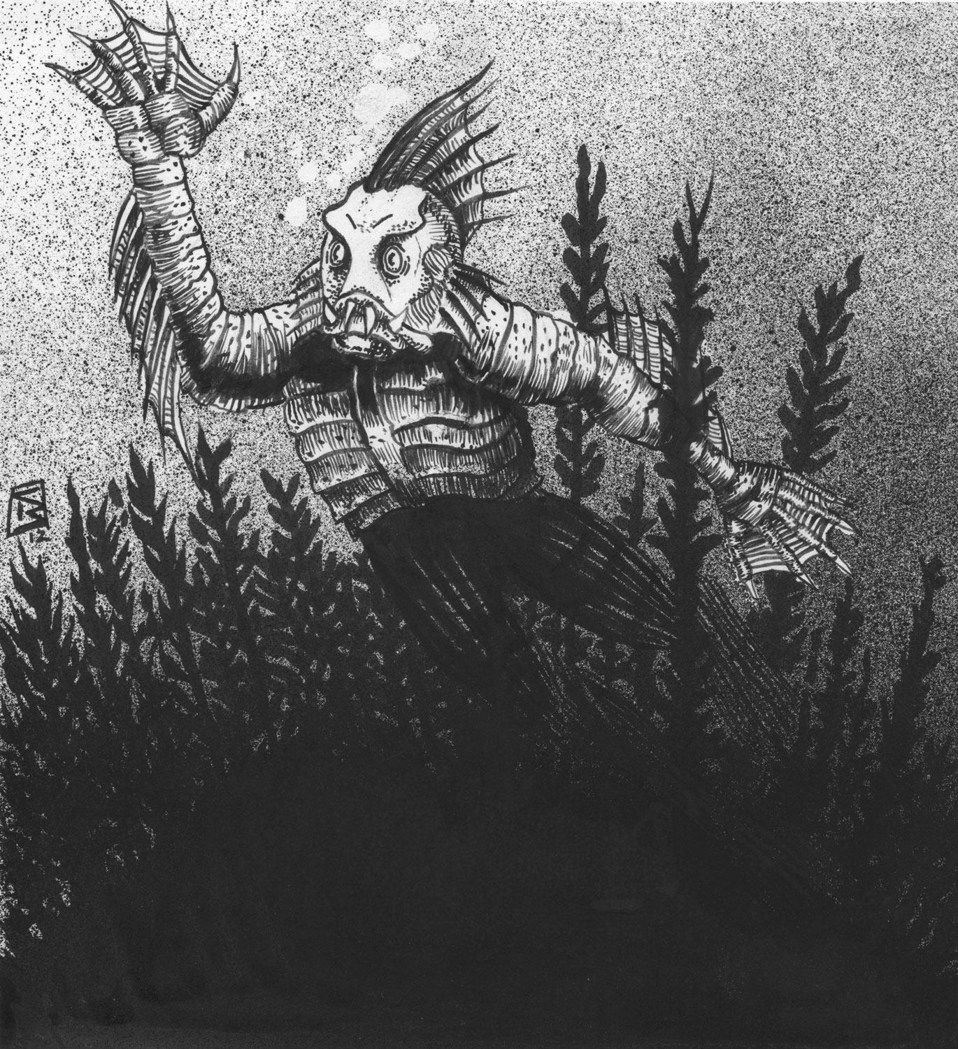 Christianne's Art and Comics: Gillman