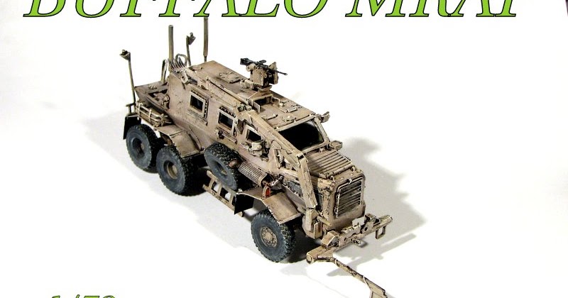 Gulumik Military Models: BUFFALO MRAP 1/72