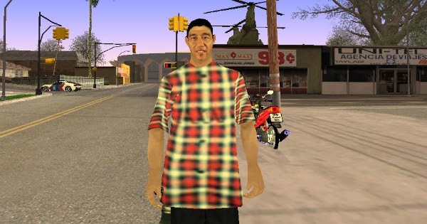 Skin Jokowi Kotak-kotak | GTAind - Mod GTA Indonesia