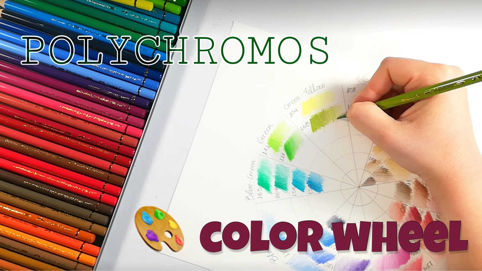 Pennybow_illustrations: Faber-Castell Polychromos Pencils COLOR WHEEL ...