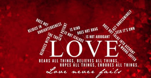 At The Feet Of The Shepherd: Love does not rejoice at wrongdoing, but ...