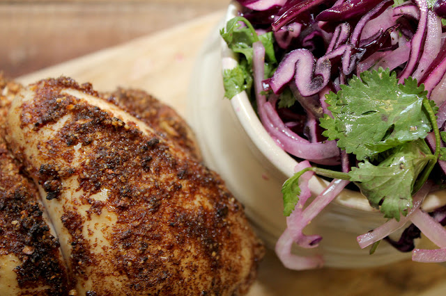 The Great British Butcher: Whole Roasted BBQ Poussin With Summer Slaw ...