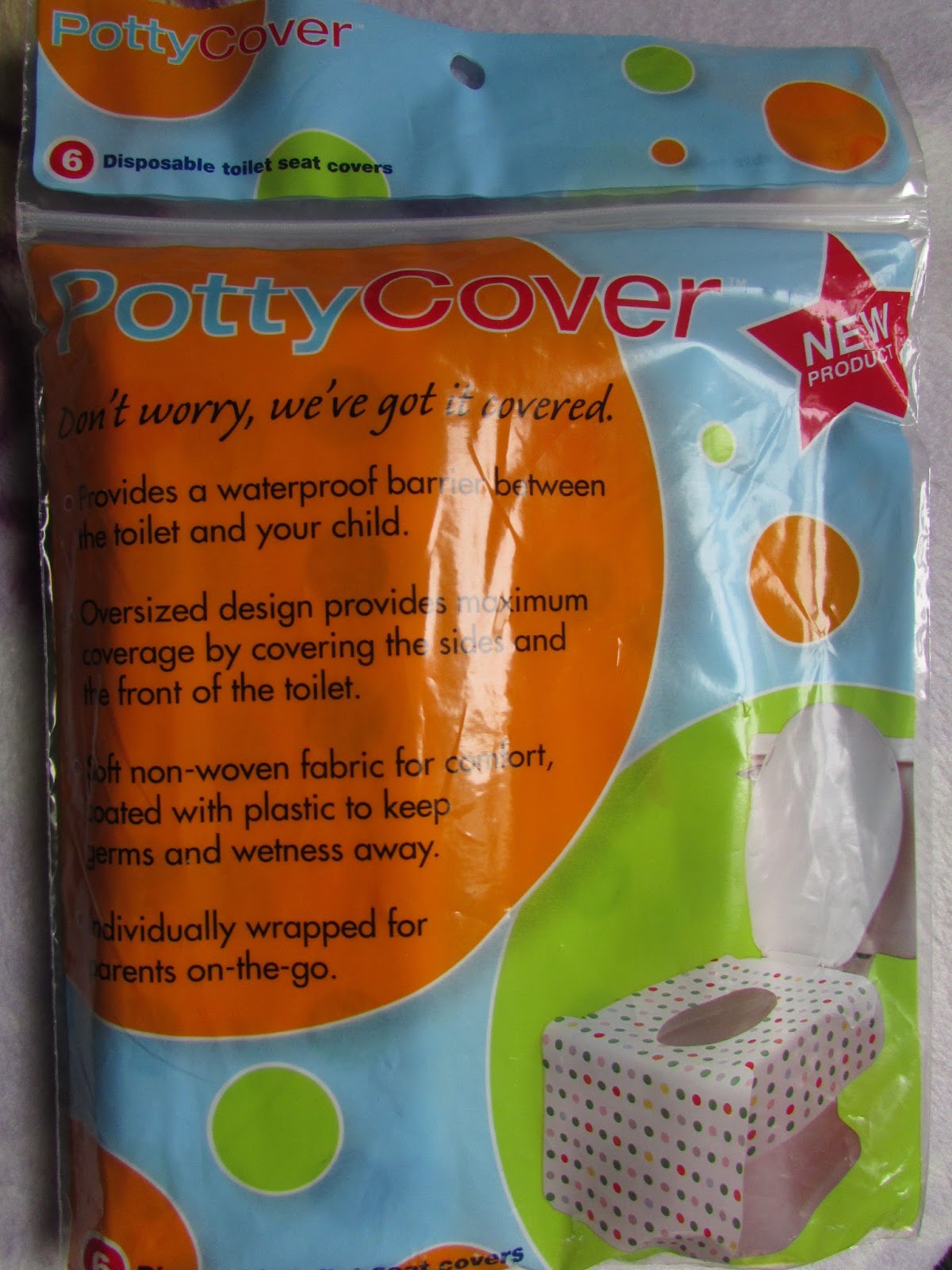Miss Behavin' Momma's Blog: PottyCover - Disposable Toilet Seat Covers ...