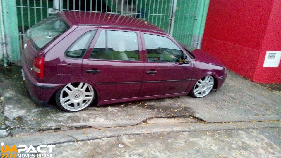 GOL G3 Com Rodas Volcano Vr6 Aro 17 Suspensão a Ar - Impact-Movies Brasil