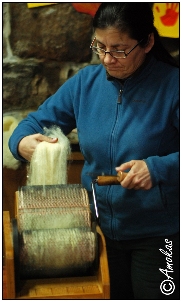 Paso a paso: La rueca marca el ritmo, el huso baila