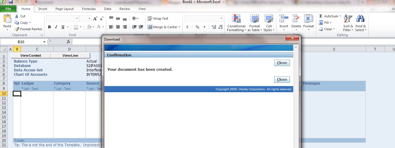 R12 Uploading a Journal using Web ADI : Step by Step | Oracle Techno & Functional