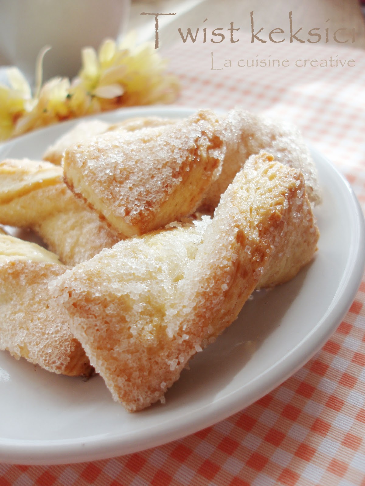 La cuisine creative: Cvetići i Twist keksići