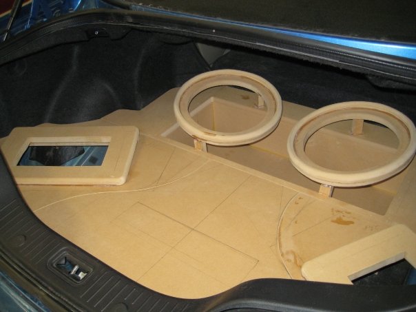 TOP AUTO CUSTOMIZATION : INFINITI G35 CUSTOM FIBERGLASS TRUNK SETUP