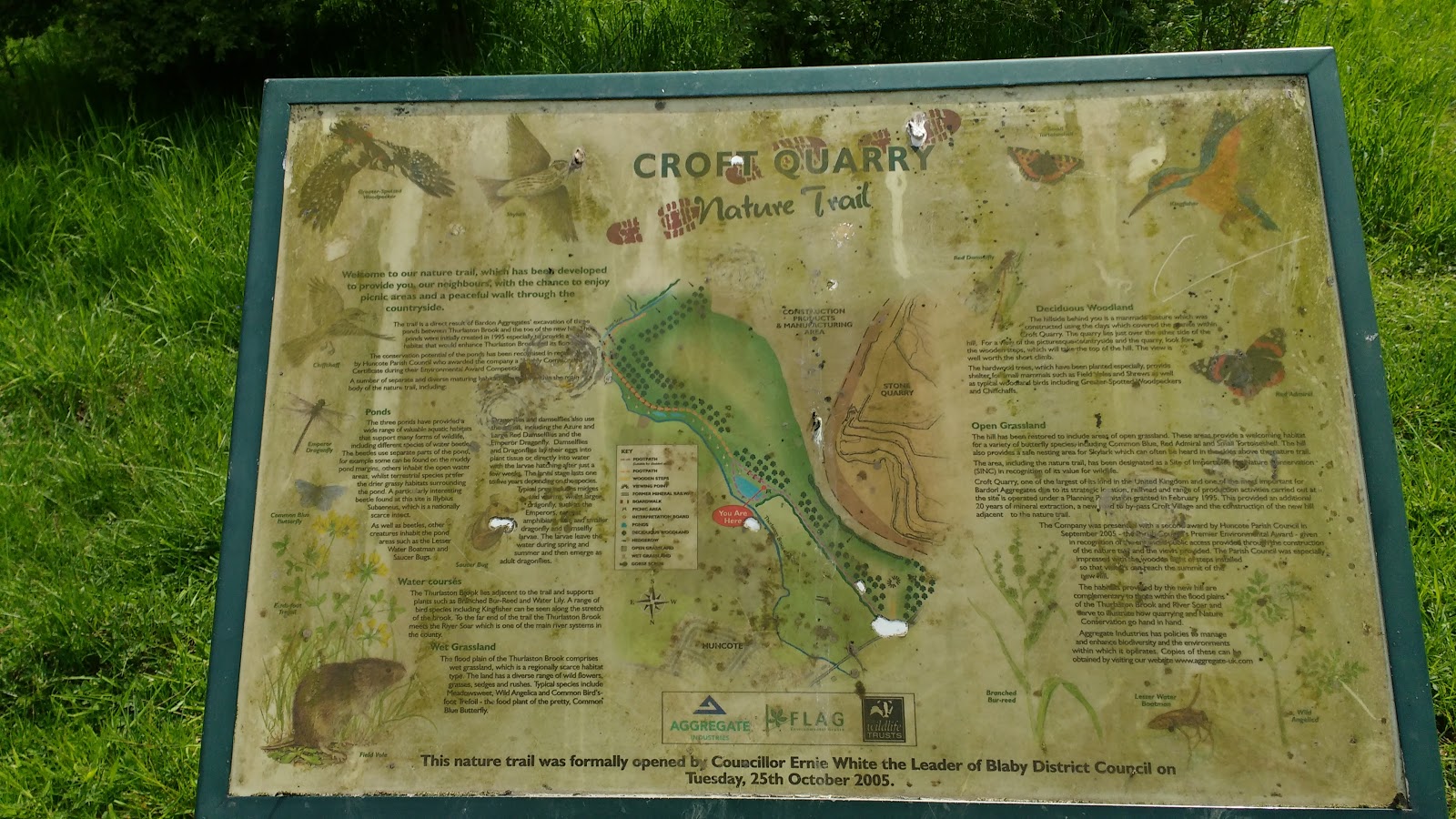 Cosby Friday Walkers Blog: 18th May 2018 Walk from Huncote around Croft ...